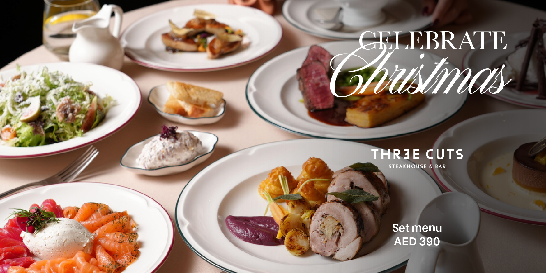 Best Steakhouse in Dubai | Three Cuts Steakhouse & Bar