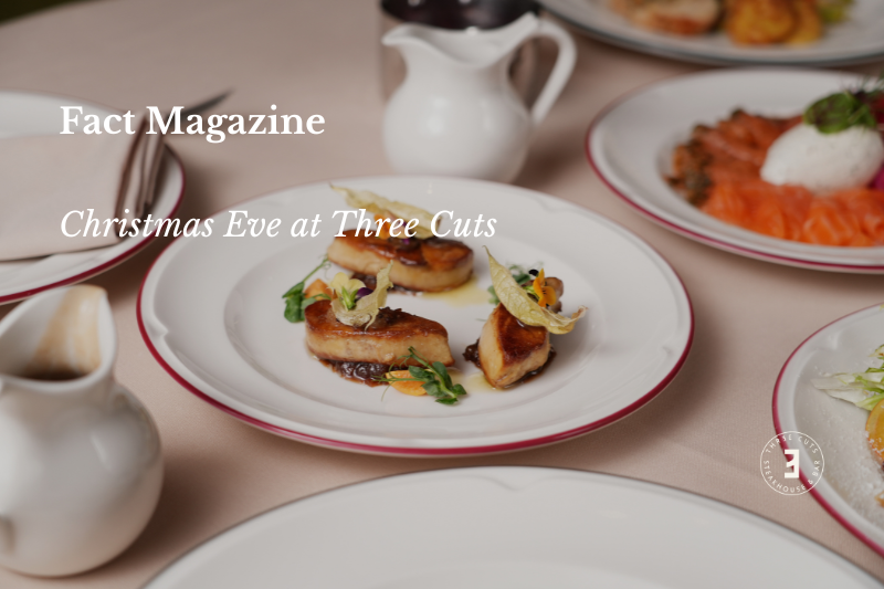 Christmas Eve Dubai at Three Cuts | Festive Set Menu & Rooftop Dining ...